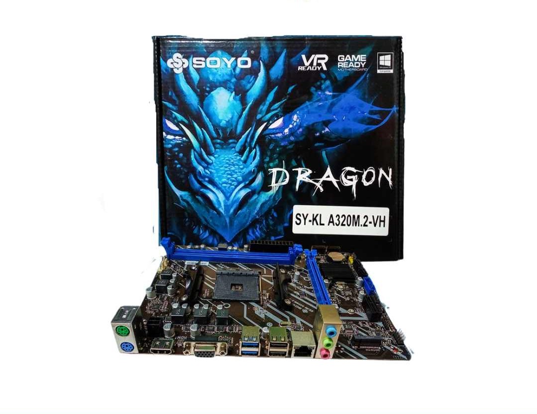 SOYO SY-KL A320M.2-VH AMD BOLTON GAME HIFI AM4 – DWINSTORE.COM
