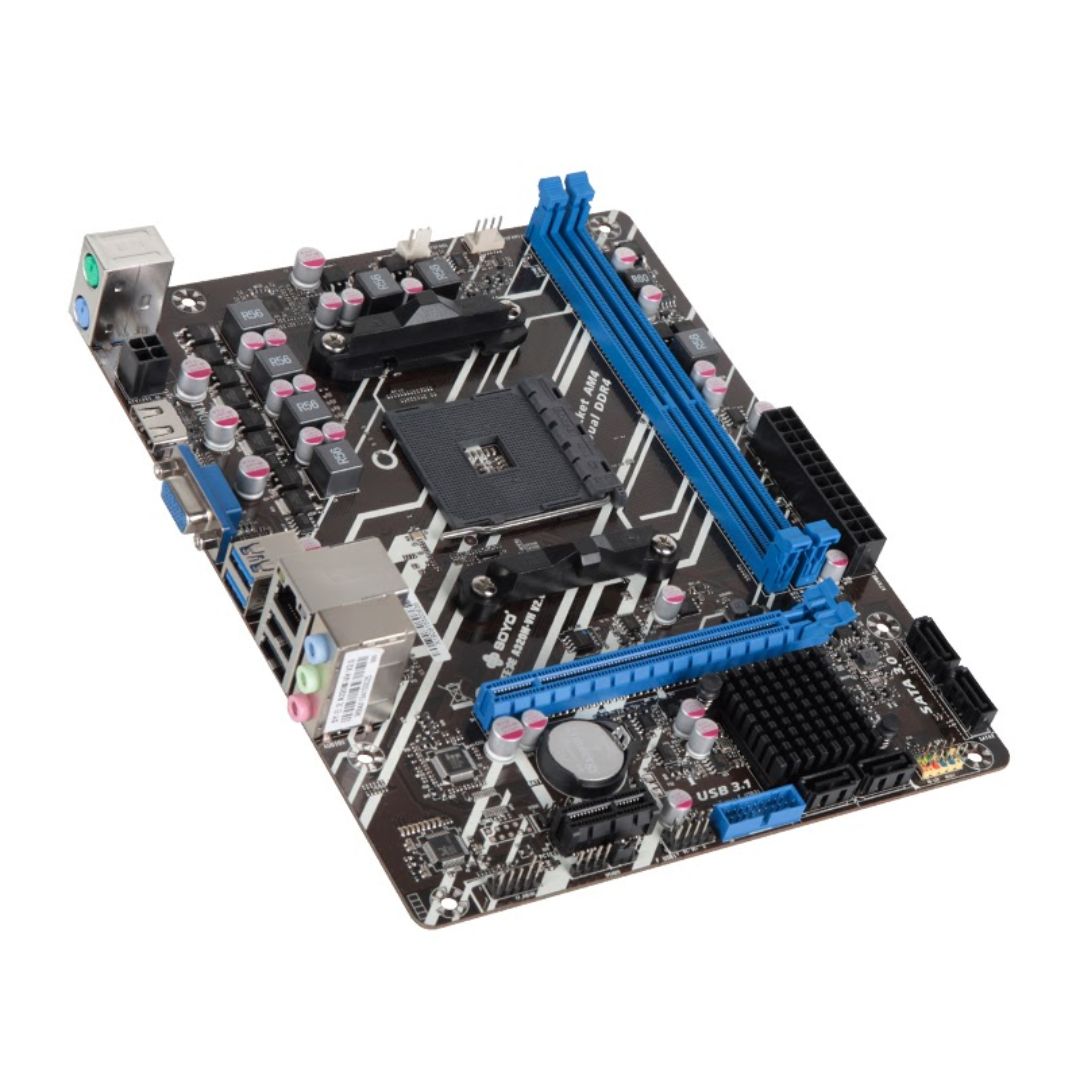 SOYO SY-KL A320M.2-VH AMD BOLTON GAME HIFI AM4 – DWINSTORE.COM